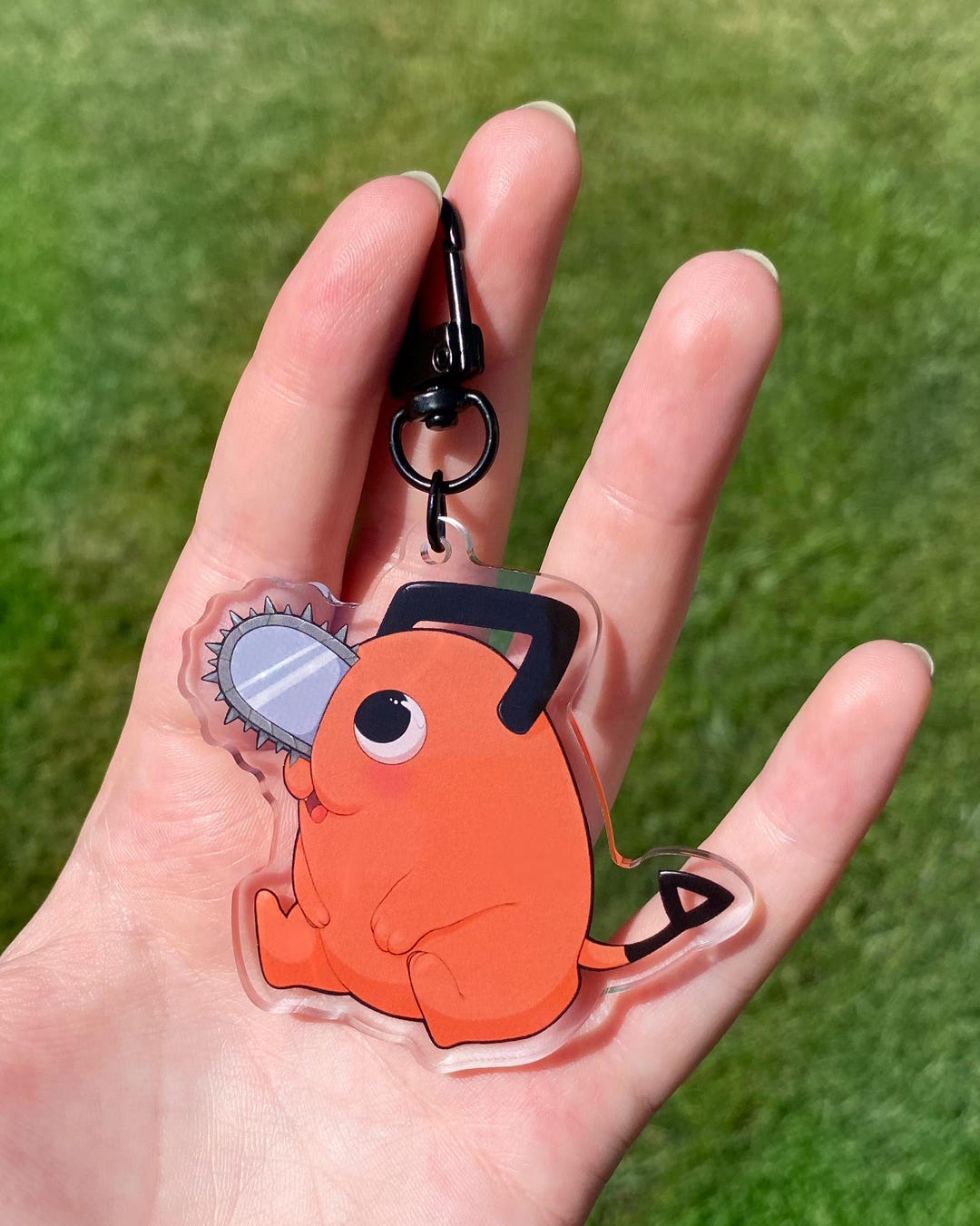 Chainsaw Devil Keychain - Etsy