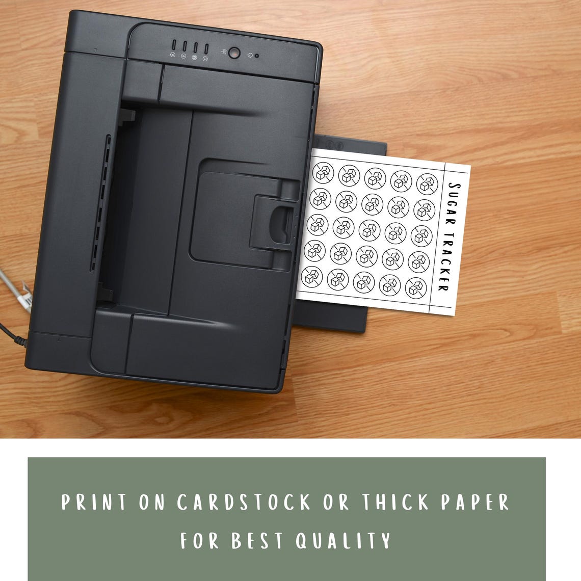 Sugar Intake Tracker, Digital Download, A4 & A5 Printable, Health Goals ...