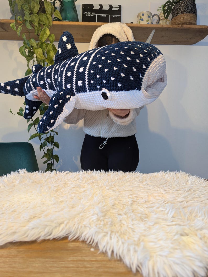 Crochet Pattern Whale Shark Amigurumi / Whaleshark Pattern [german ...