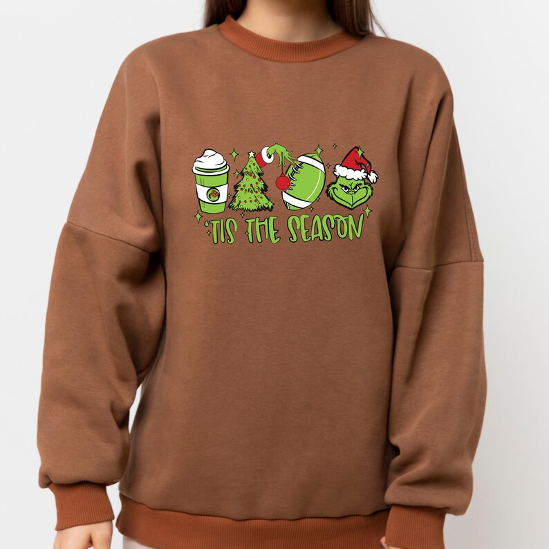 Grinch Tis the Season Png Svg Design, Christmas Grinch Christmas Design ...