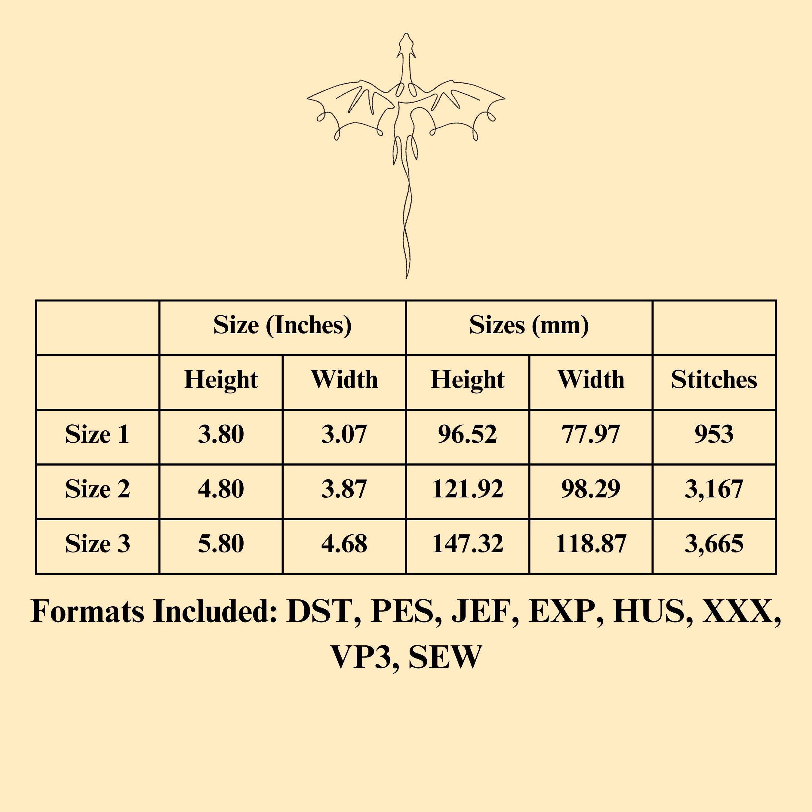 Train Your Dragon Embroidery Design, Monoline Embroidery Design, Dragon ...