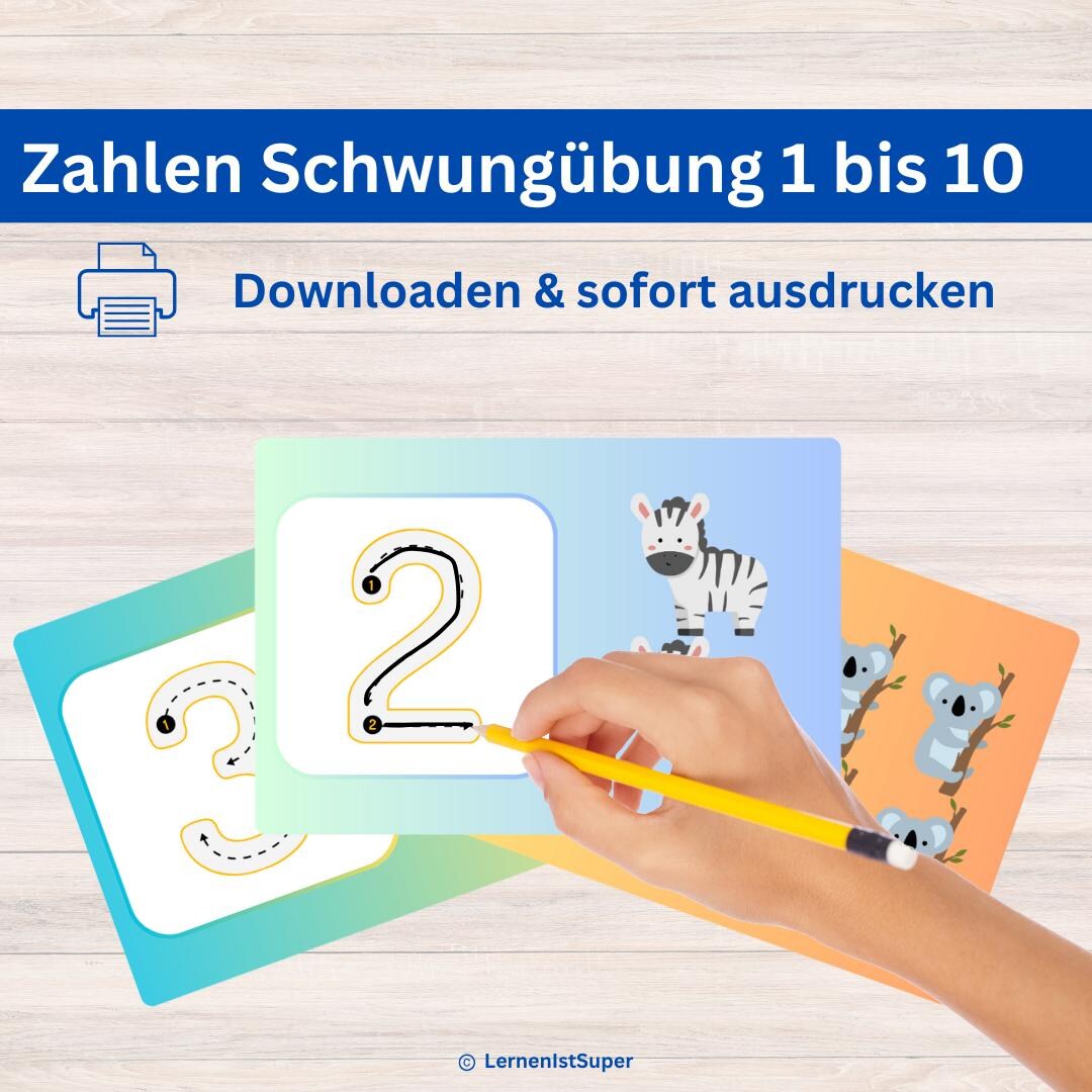 First Numbers Tracing Exercises, Learning Numbers, Writing Numbers ...