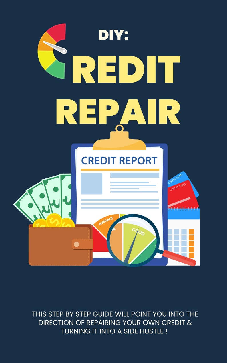 DIY Credit Repair Guide - Etsy