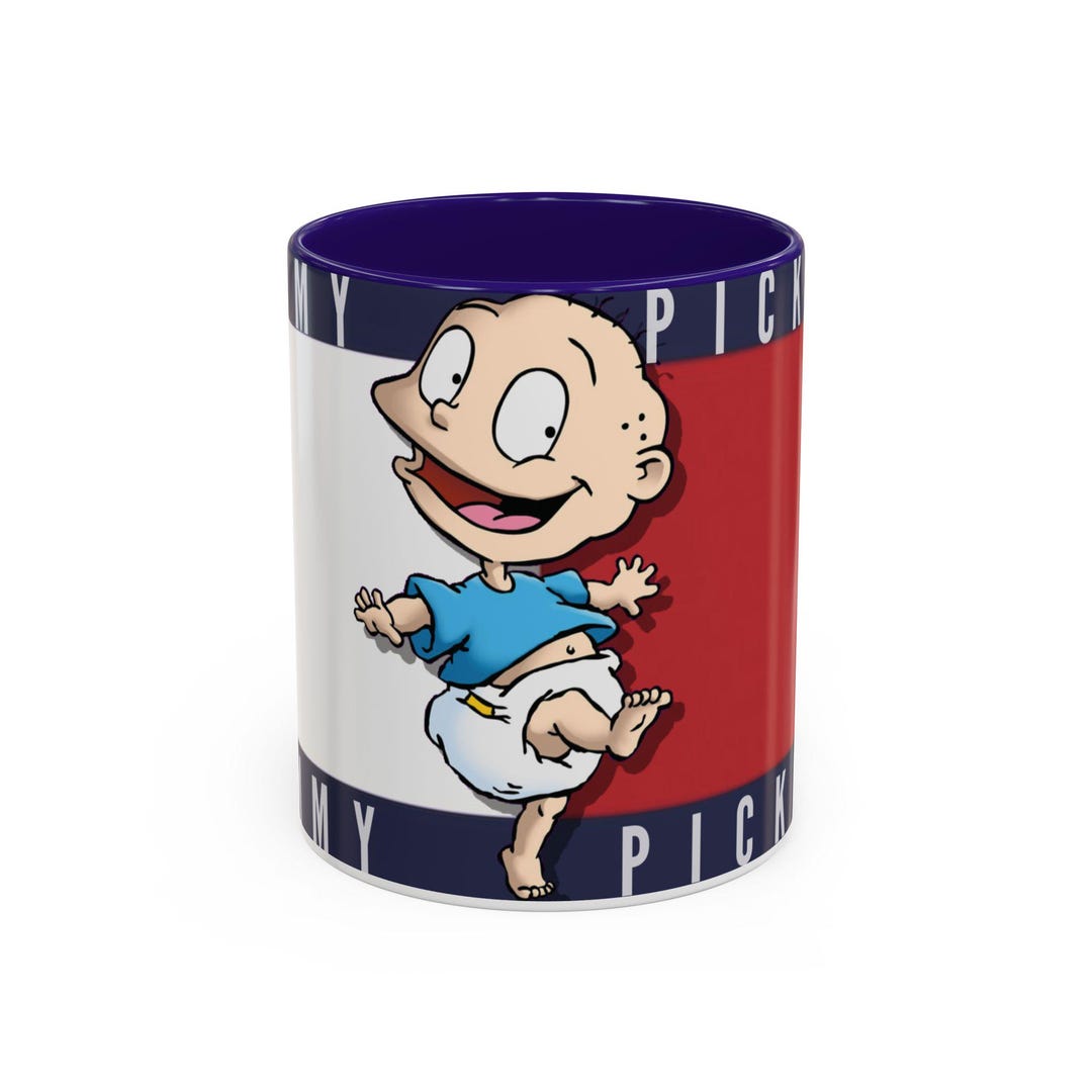 Tommy Pickles Mug, Rugrats Colorful Coffee Cup for 90s Cartoon Fans ...