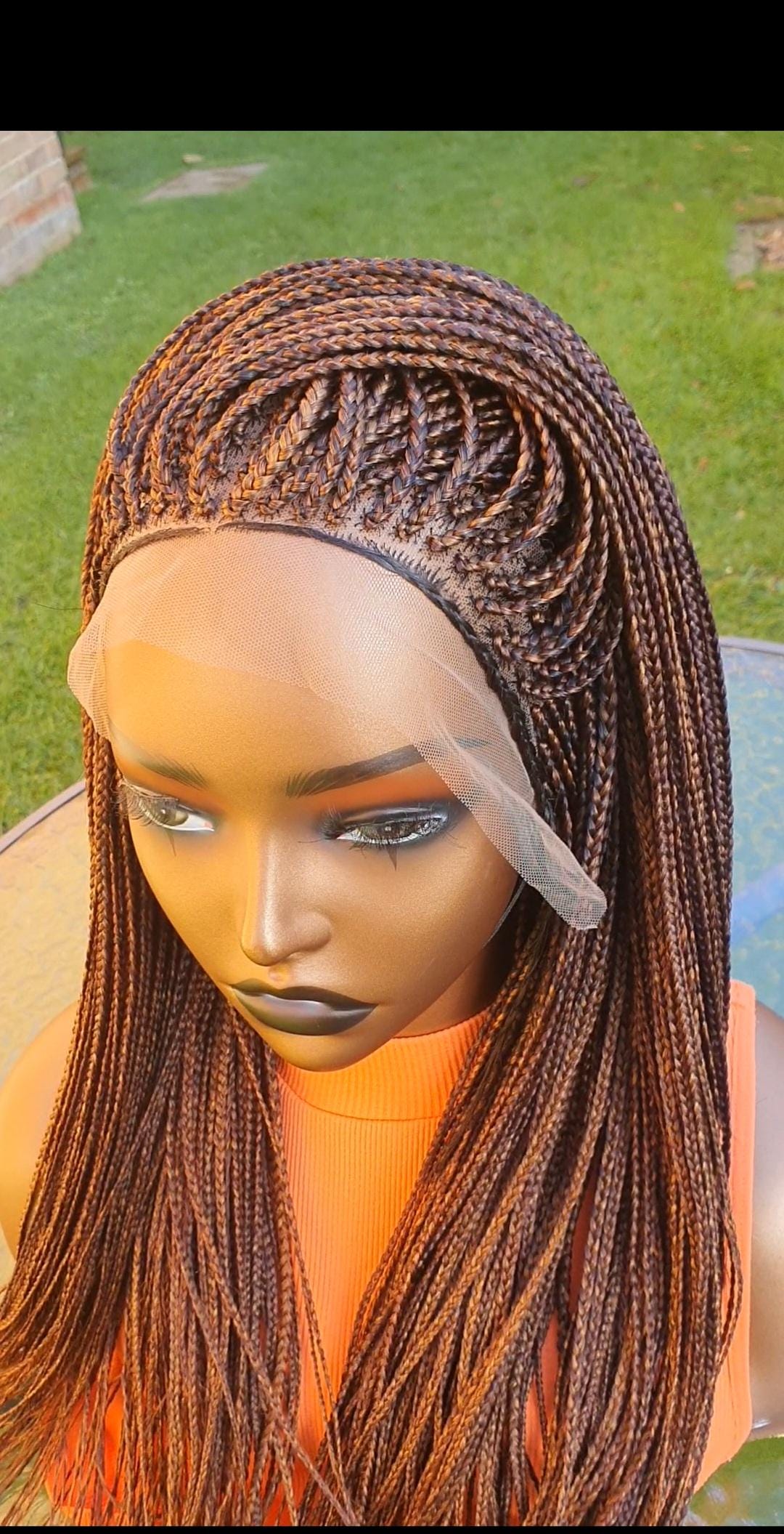 Ready to Ship Lace Wigs for Black Women, Small Sized Braids, Small ...