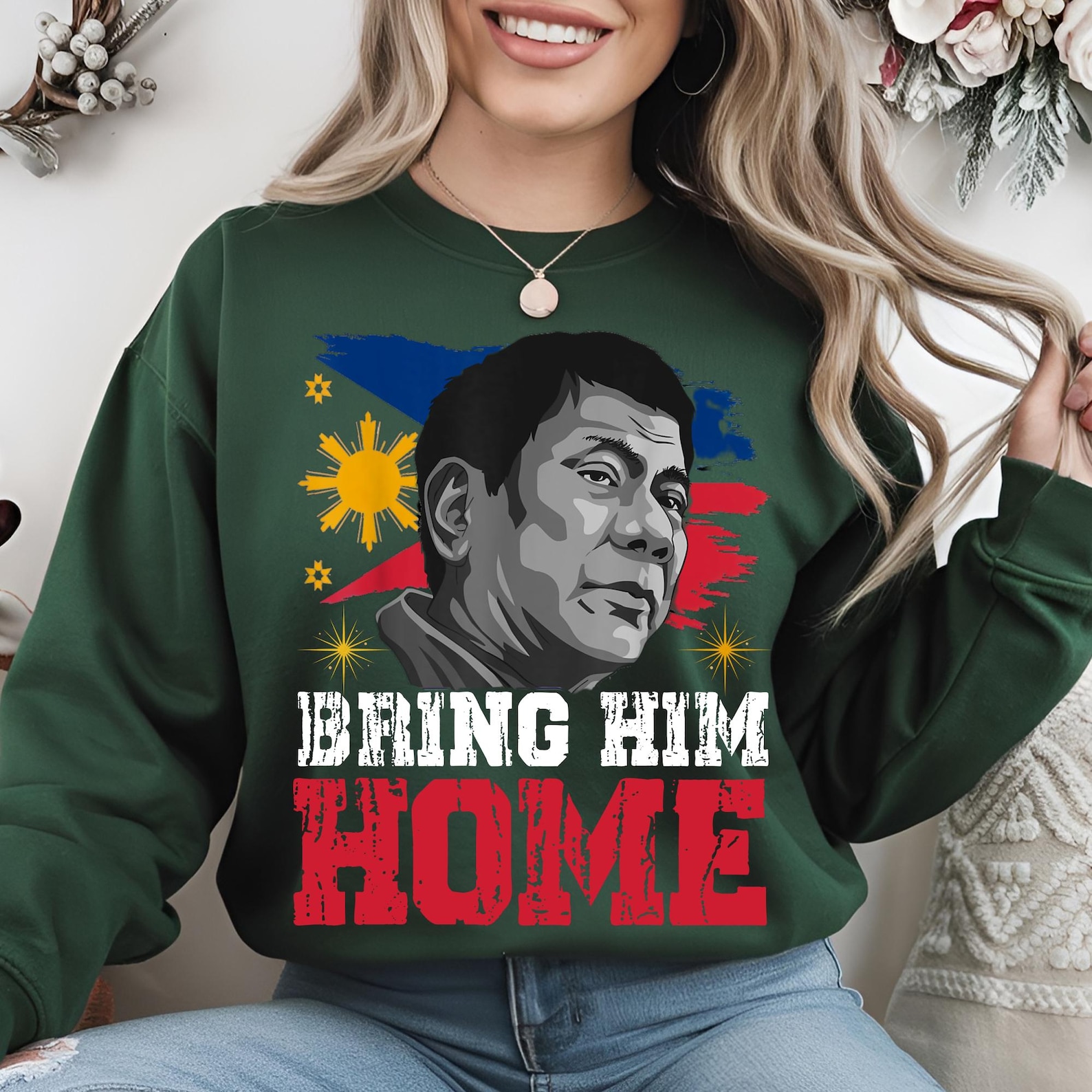 Bring Him Home PNG SVG PDF, Shirt Png, DU30 Tee, Filipino Pride ...