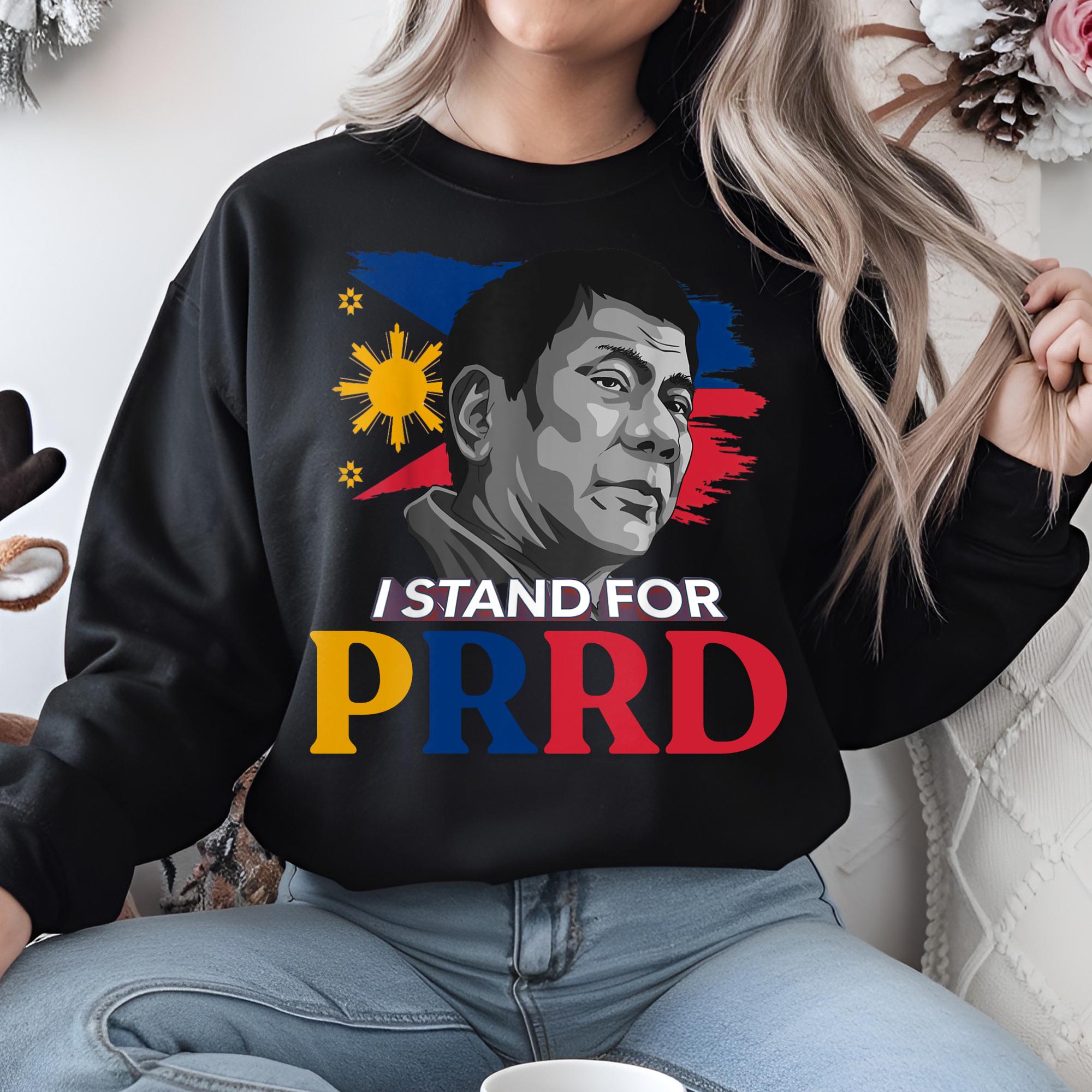 I Stand for PRRD PNG, SVG, Duterte Shirt, DU30 Tee, Filipino Pride ...
