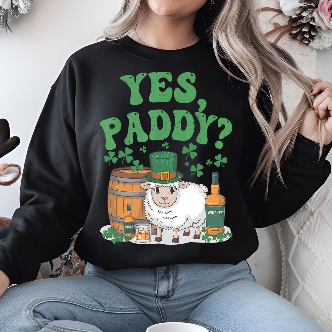 Yes Paddy, St Patricks Day Cow PNG, Saint Patrick’s Day Sublimation ...