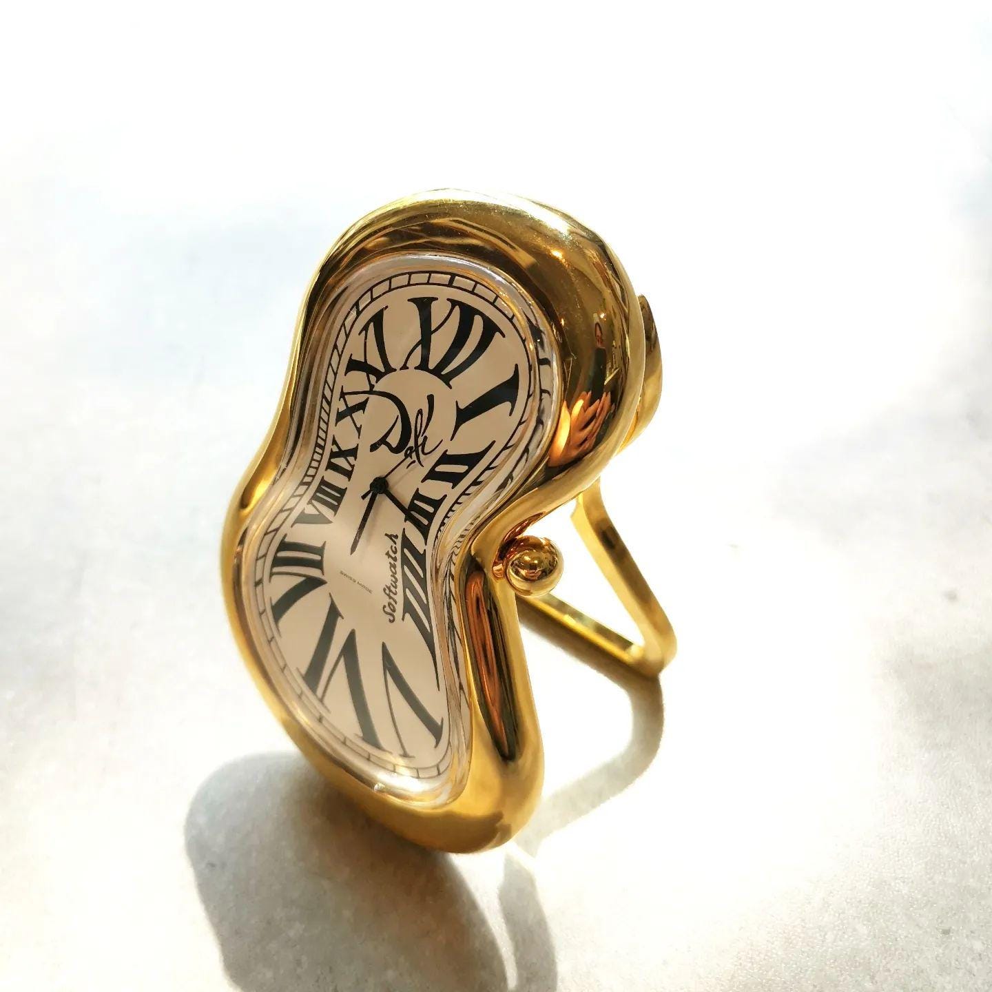 Vintage Salvador Dali Softwatch by Exaequo Melt Table Clock - Etsy