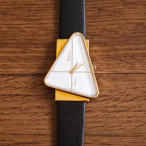 Vintage Guillaume Triangle Tank Watch - Etsy