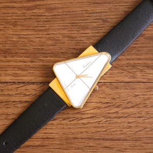 Vintage Guillaume Triangle Tank Watch - Etsy
