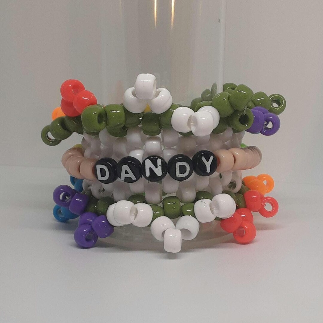 Roblox Dandy's World Dandy Inspired Beaded Kandi Cuff - Etsy Canada