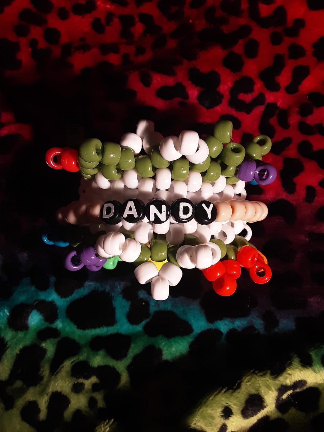 Roblox Dandy's World Dandy Inspired Beaded Kandi Cuff - Etsy