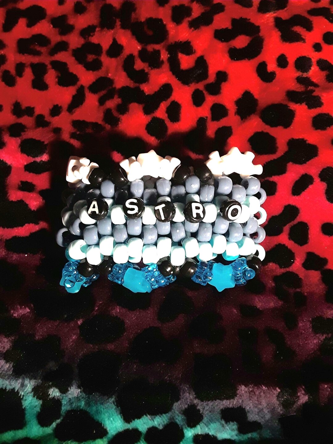 Roblox Dandy's World Astro Inspired Beaded Kandi Cuff - Etsy Denmark