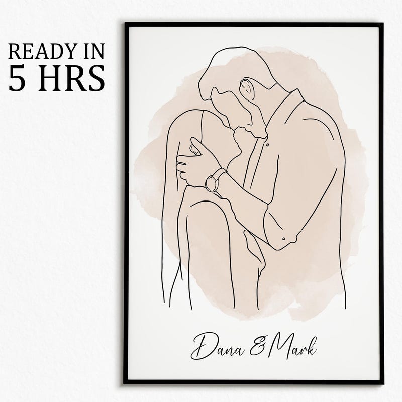 Abstract Faceless Couple - Etsy