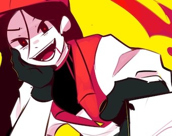 Butcher Vanity Inspired Merch Ft. Yi Xi, 4 Holographic Sticker Set ...