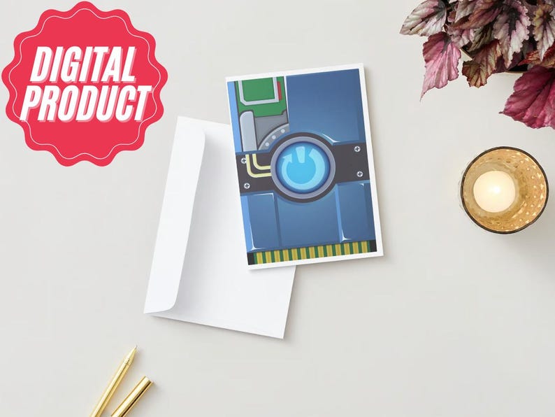 Digital Fort N Birthday Card | Reboot Card | FN Gamer Birthday | Level ...