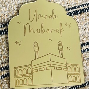 Umrah Mubarak Welcome Sign, Custom Umrah Gift, Umrah Decoration ...