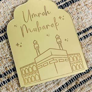 Umrah Mubarak Welcome Sign, Custom Umrah Gift, Umrah Decoration ...