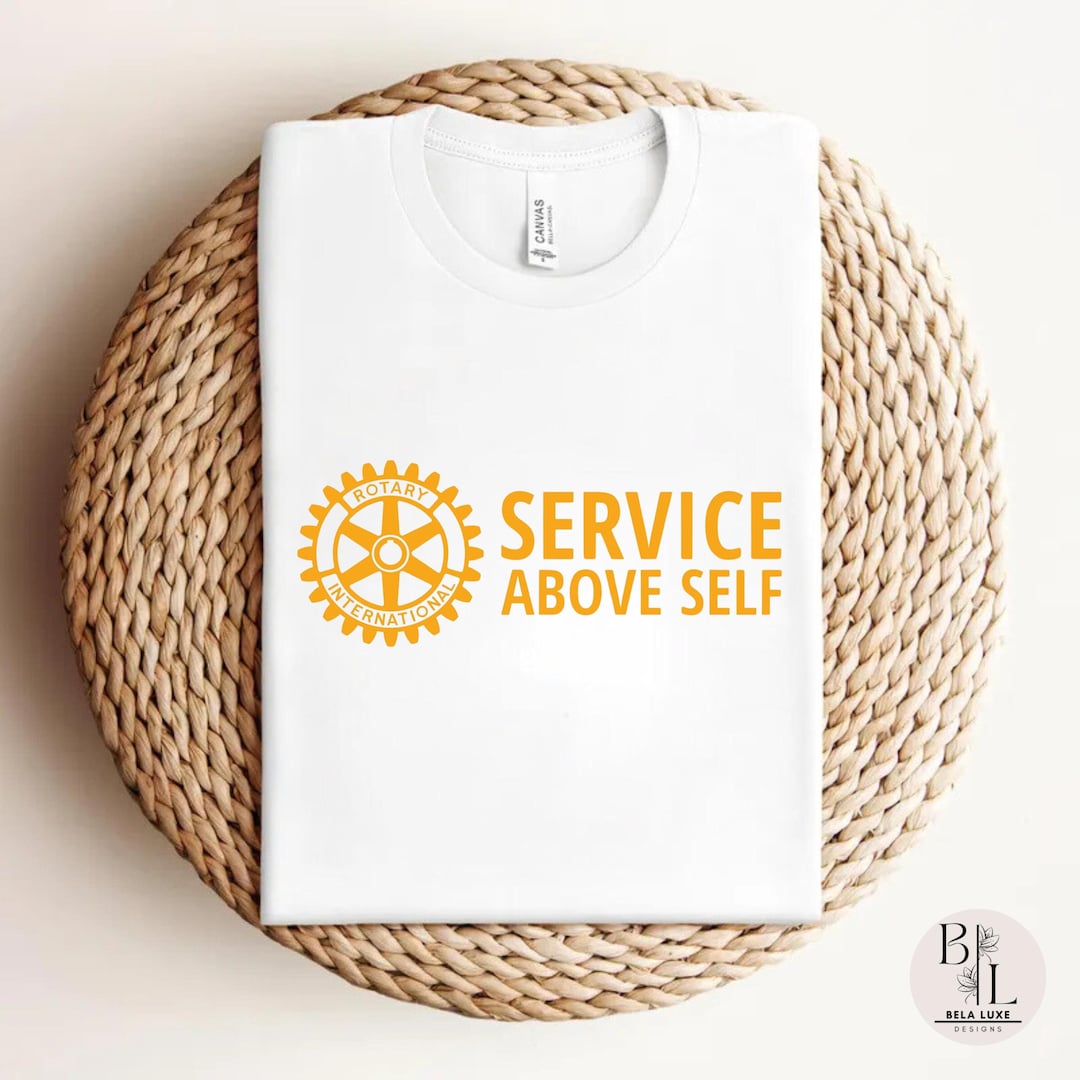 Service Above Self Rotary Shirt | Rotary Apparel | Rotary International ...
