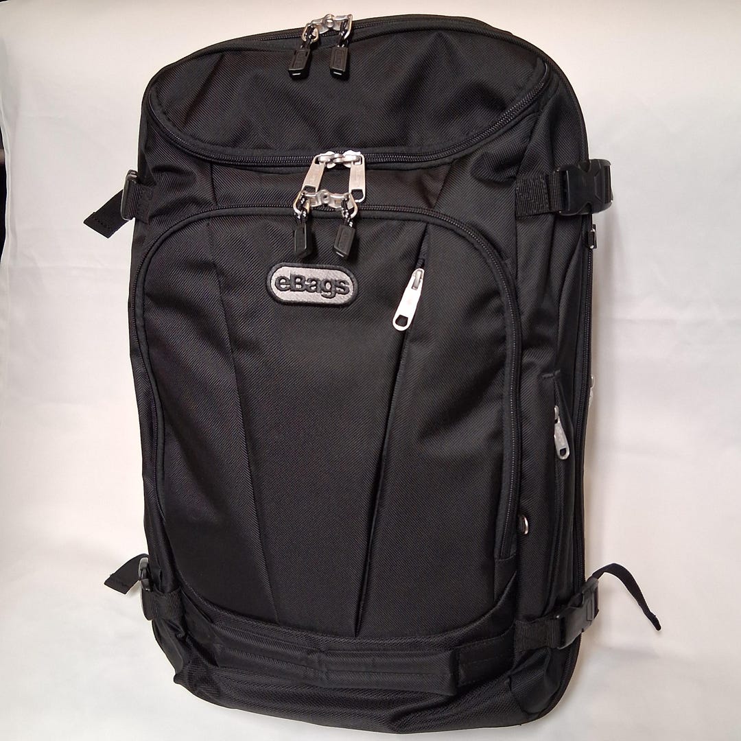 Ebags Mother Lode Weekender Travel Convertible Expandable Luggage Black ...