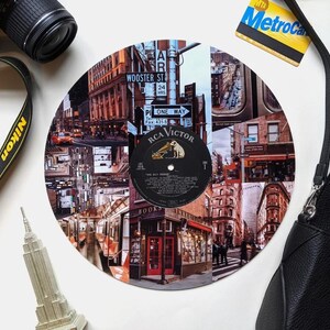 CUSTOM TO ORDER Vinyl Record Photo Collage - Vintage Vinyl - Wall Art ...