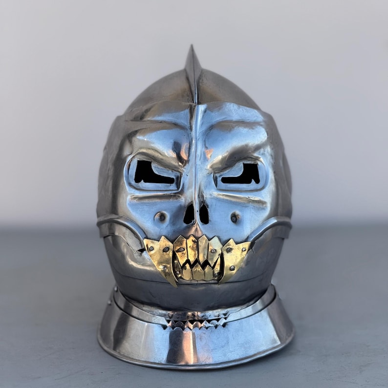 Medieval Demonic Ghost Face Skull Helmet - Skull Face Helmet - Perfect ...