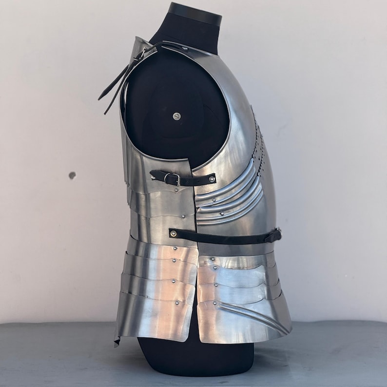Medieval Knight Steel Gothic Cuirass Armor- Larp Knight Breastplate ...
