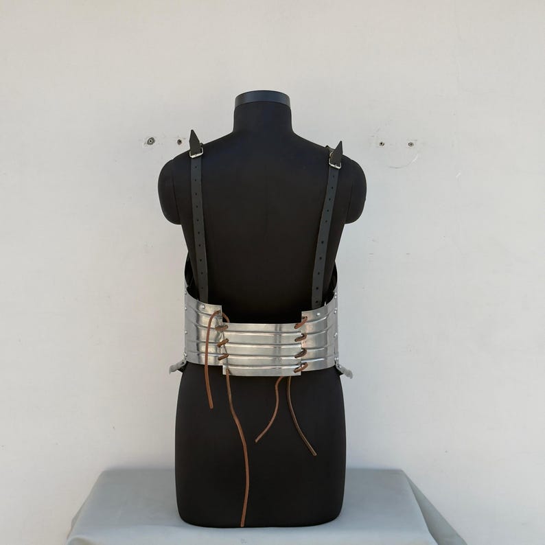 Female Fantasy Steel Cuirass Corset Set Queen of the Lake Lady Armor ...