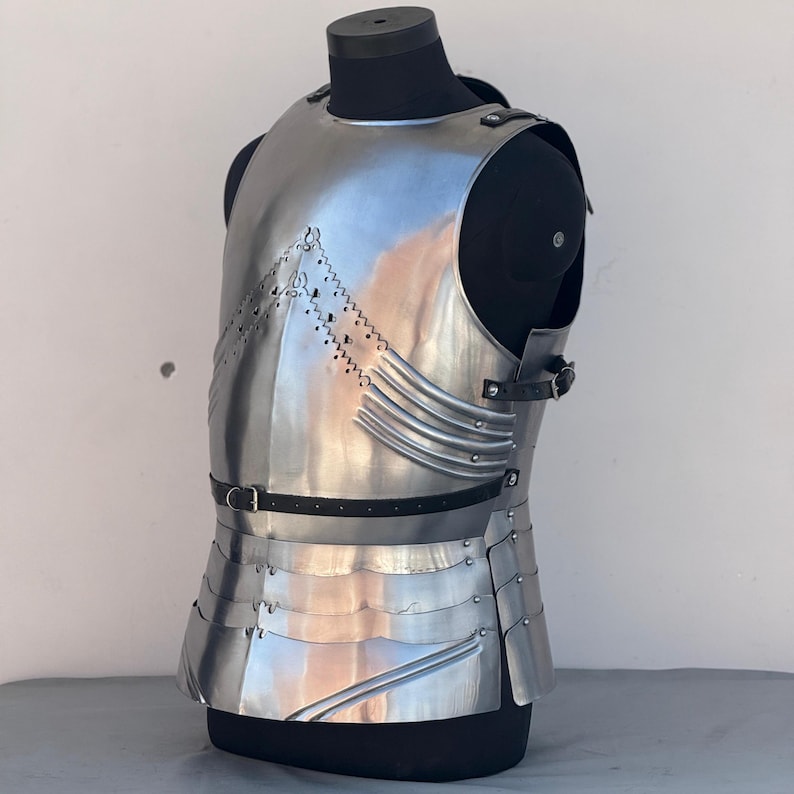 Medieval Knight Steel Gothic Cuirass Armor- Larp Knight Breastplate ...