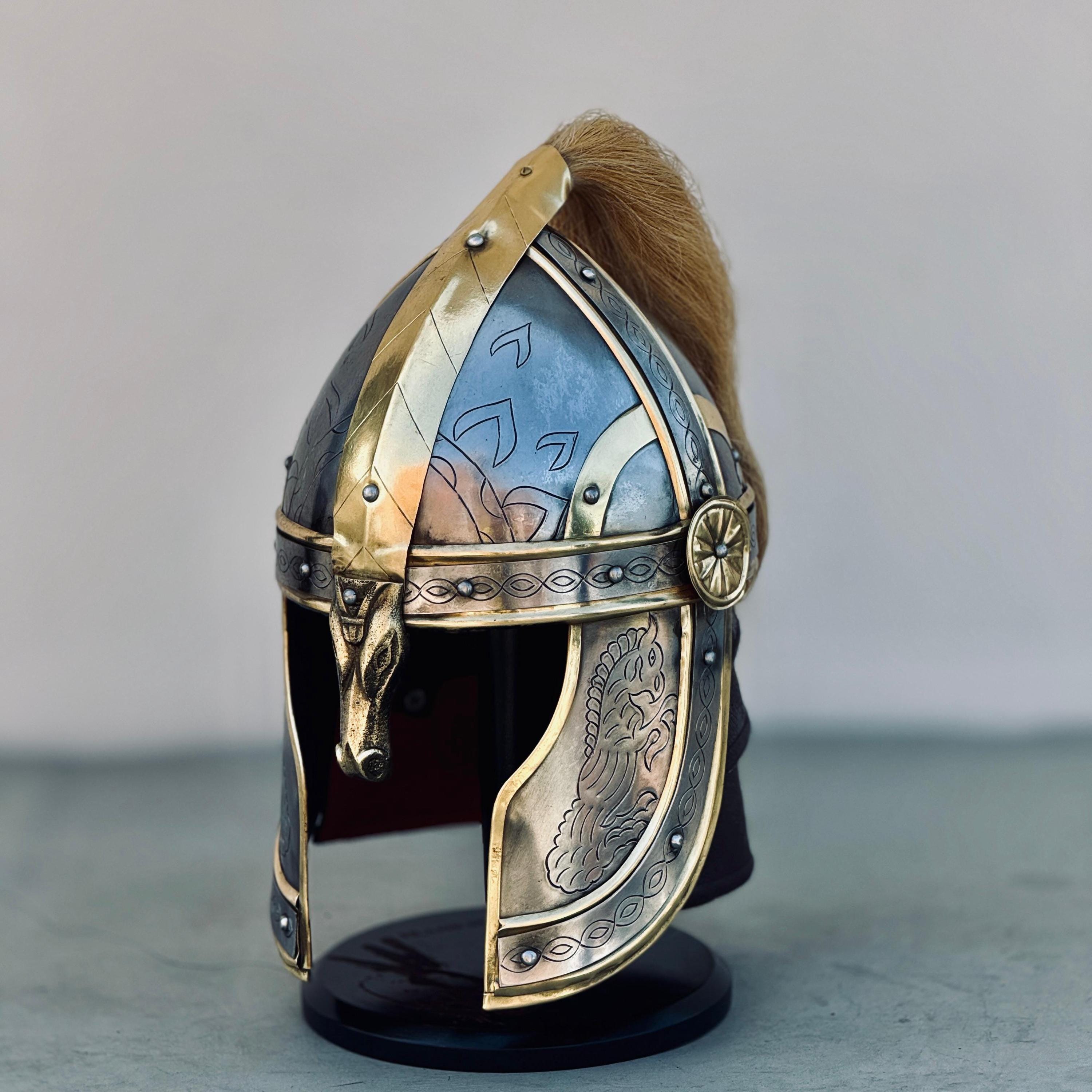 Eomer's Horse Rider Marshall Helmet- the Lord of the Rings Helmet ...