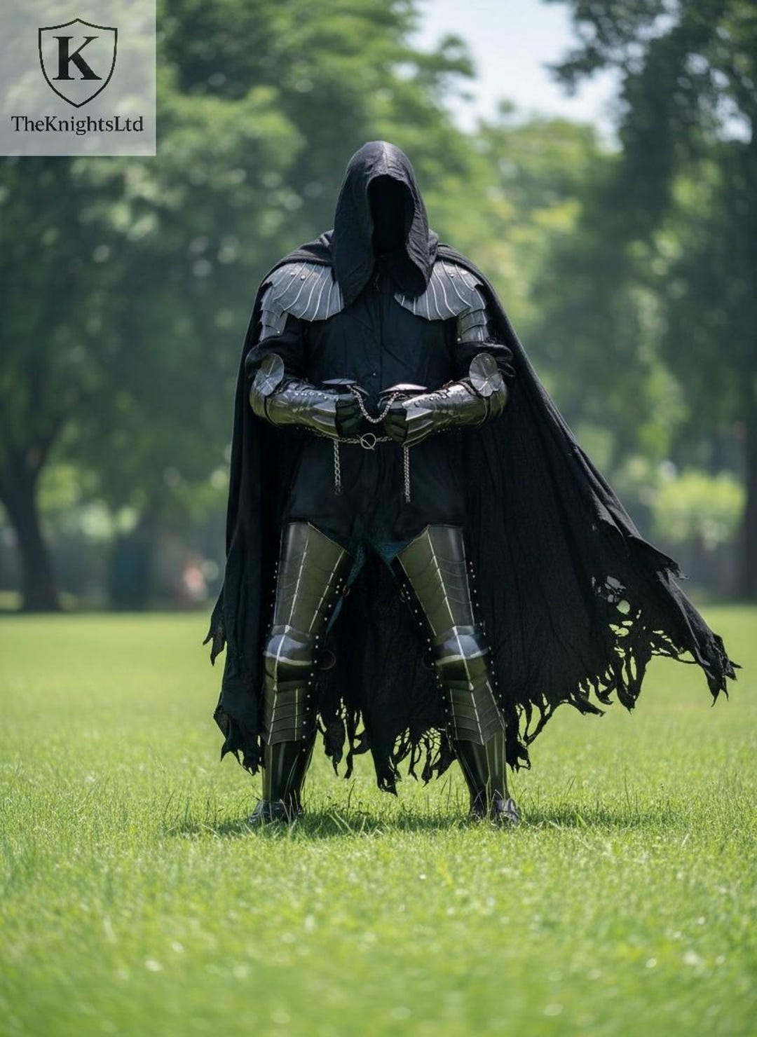 Nazgul Costume Set/black Rider Gown/ringwraith Cosplay/halloween ...