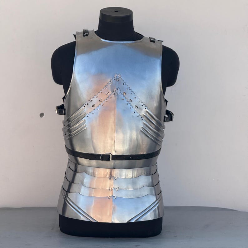 Medieval Knight Steel Gothic Cuirass Armor- Larp Knight Breastplate ...
