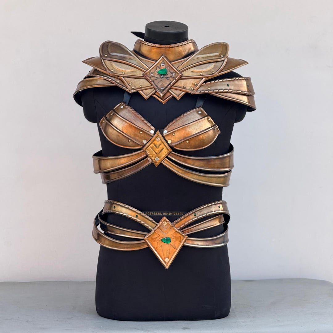 Queen of the Elven Armor Suit Steel Medieval Full Body Female Armor ...