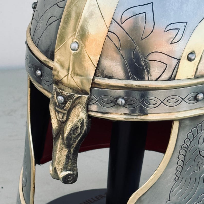 Eomer's Horse Rider Marshall Helmet- the Lord of the Rings Helmet ...