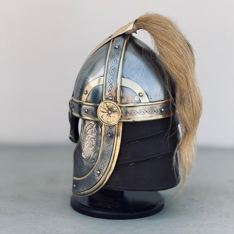 Eomer's Horse Rider Marshall Helmet- the Lord of the Rings Helmet ...