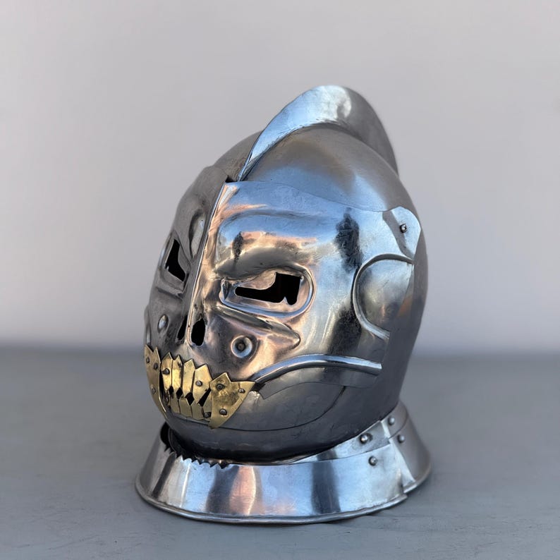 Medieval Demonic Ghost Face Skull Helmet - Skull Face Helmet - Perfect ...
