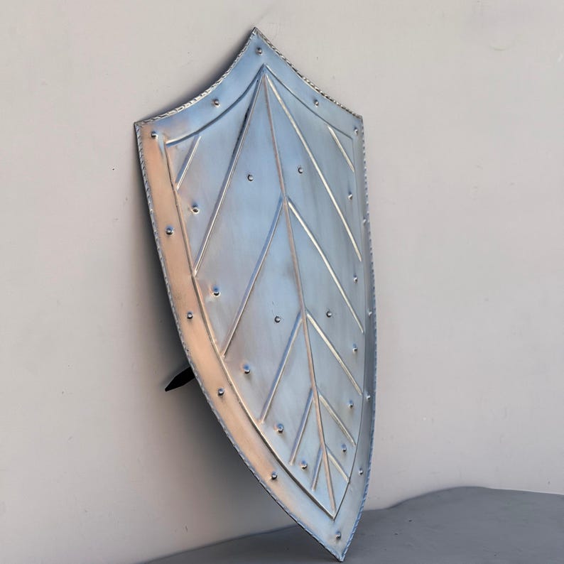 Medieval Knight Templar Heater Shield Metal Knight Shield Larp/cosplay ...