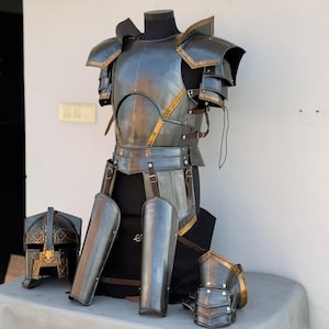 Moria Dwarf Dwarven Steel Knight Armor Suit Full Body Armor With ...