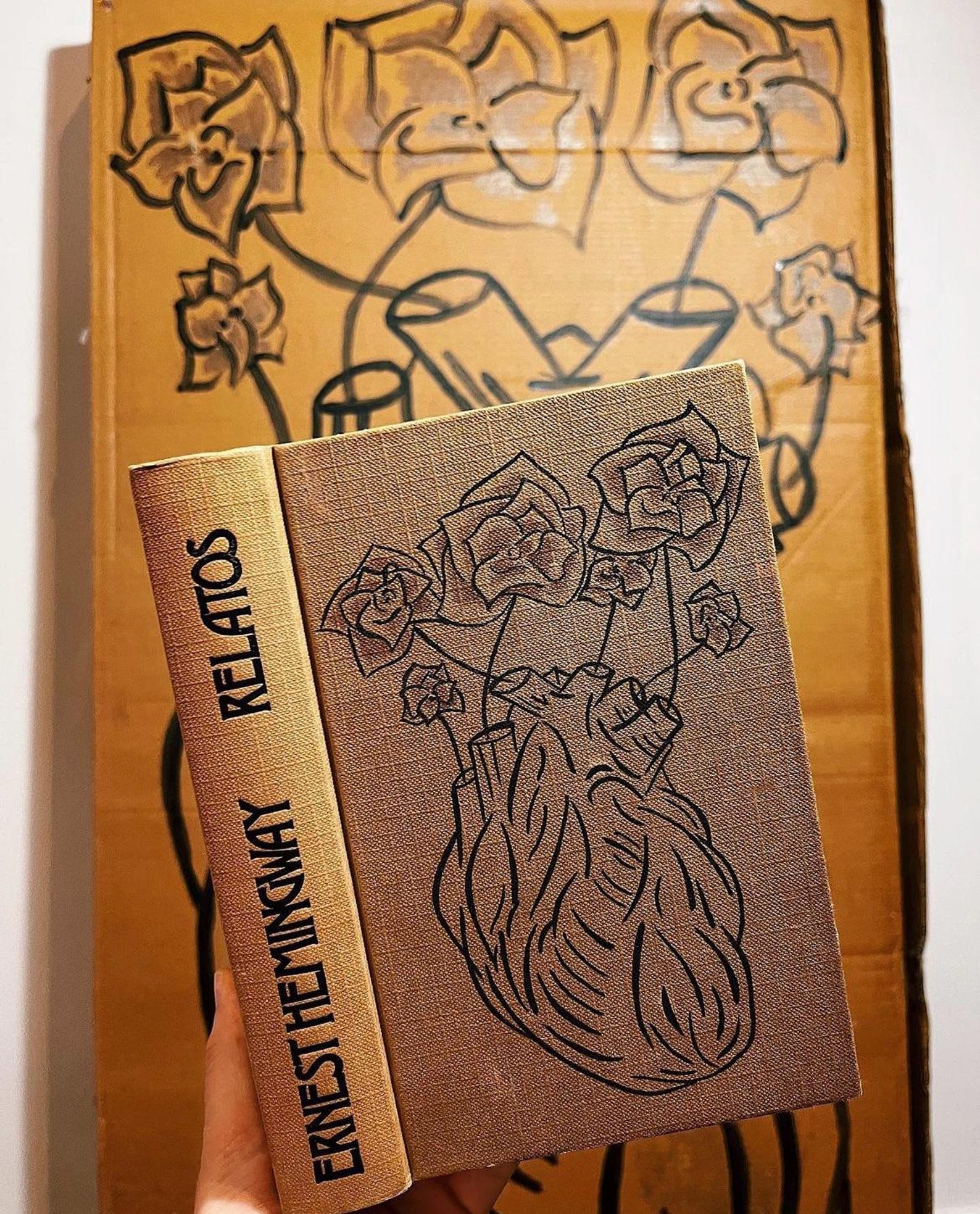 Hemingway Short Stories Hand-painted Edition Unique Literary Gift - Etsy