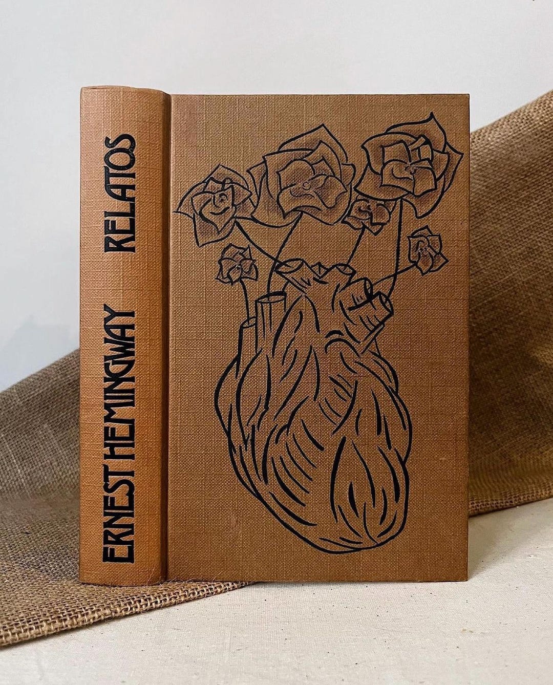 Hemingway Short Stories Hand-painted Edition Unique Literary Gift - Etsy