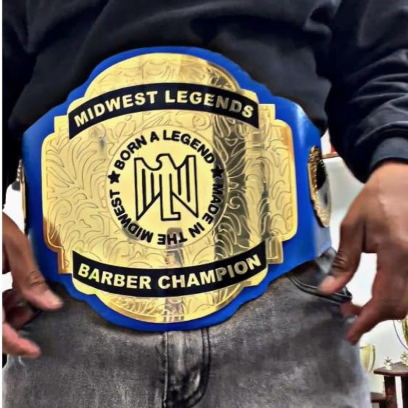 Customizable Trophy Belt Gift - Custom Wrestling Belt for Awards ...