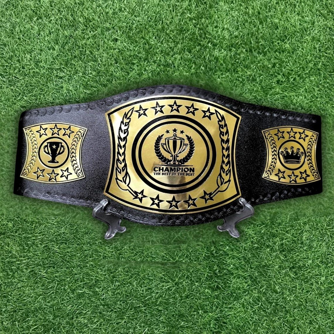 Custom Wrestling Belt - Customizable Championship Belt for Award Sports ...