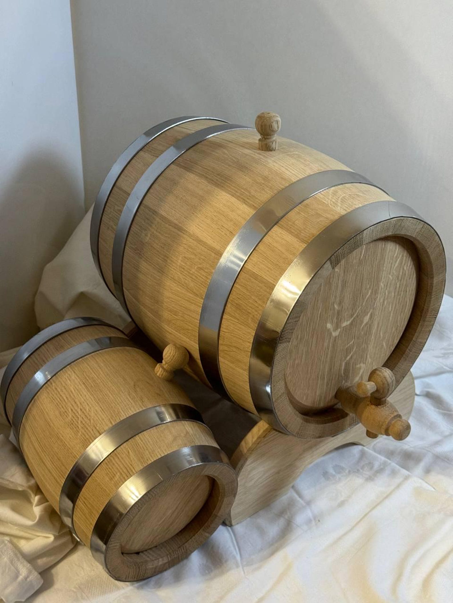 Premium Whiskey Oak Barrel, Bourbon, Wine Aging Barrel 1/2/3/5/10/15/20 ...