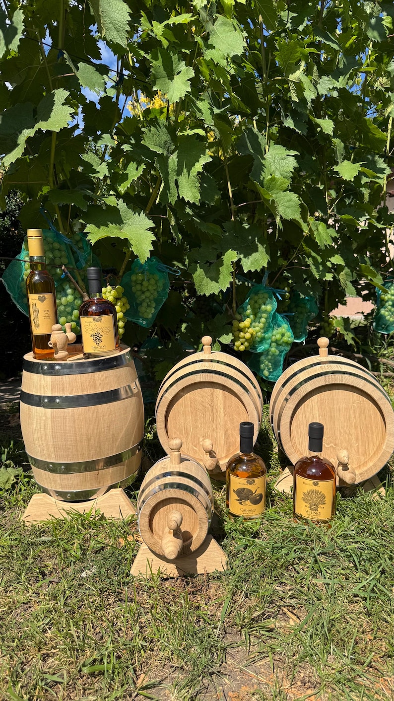 Premium Whiskey Oak Barrel, Bourbon, Wine Aging Barrel 1/2/3/5/10/15/20 ...