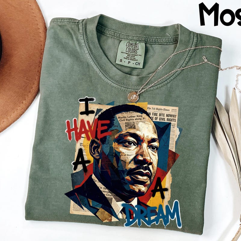 Mlk Comfort Colors Shirt - Etsy