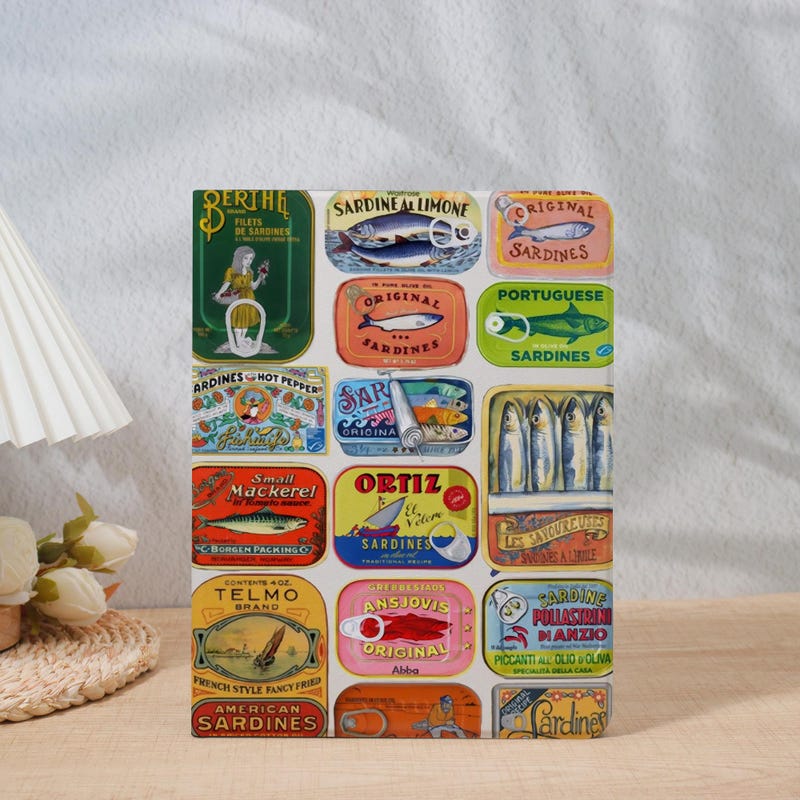 Label Scrapbook iPad Case - Etsy