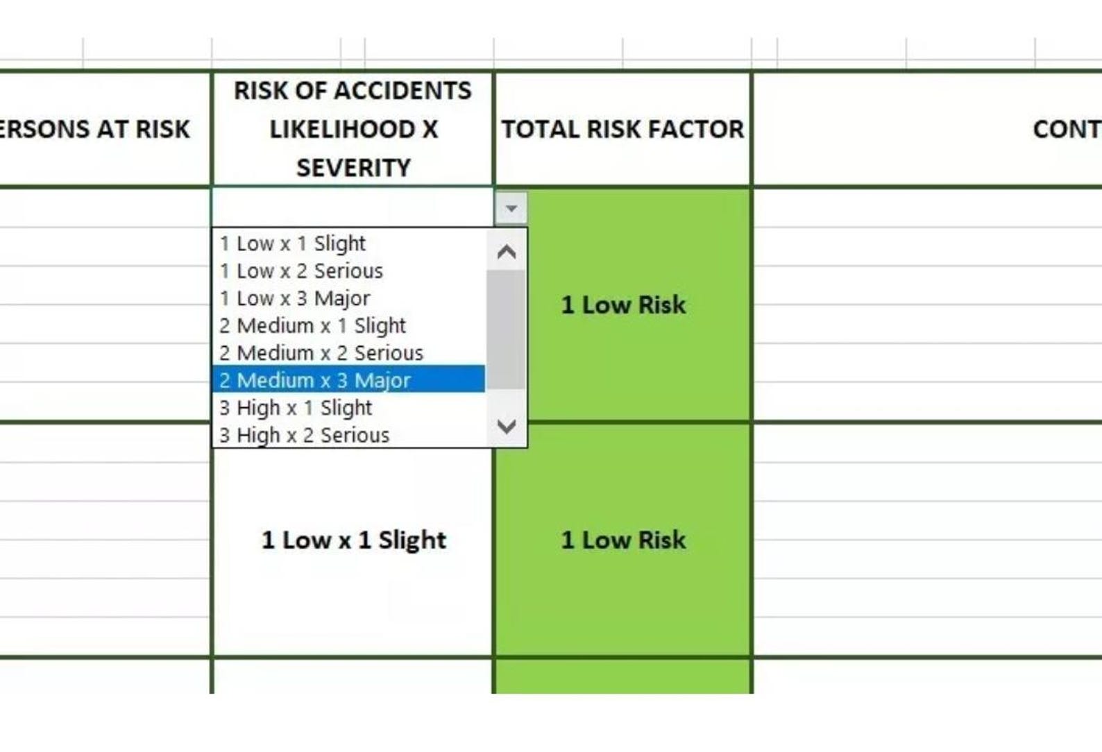 Editable Risk Assessment Template - Etsy UK