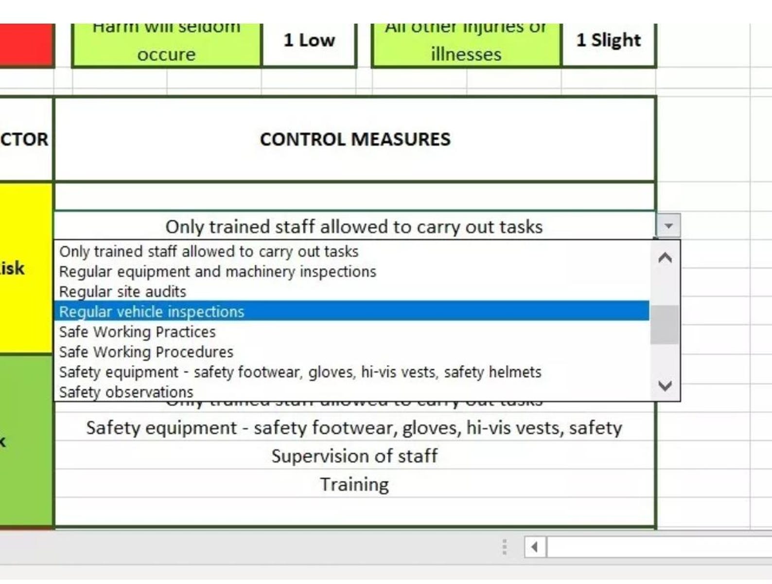 Editable Risk Assessment Template - Etsy UK