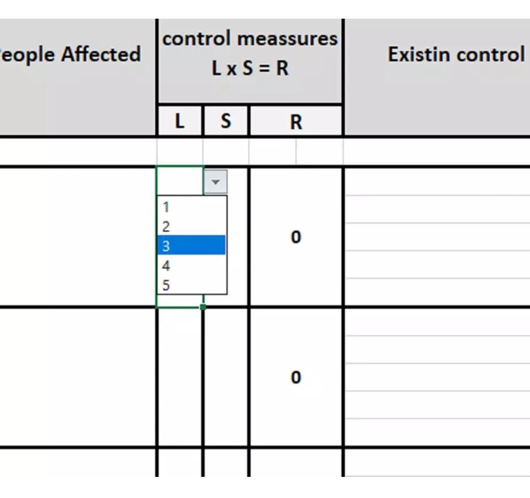Editable Risk Assessment Template V2.0 - Etsy UK
